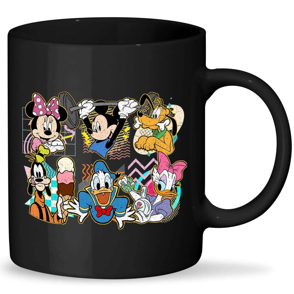 Mickey And Friends Disneyland Mug, Mickey Mug, Mickey Mouse Coffee Mug ...