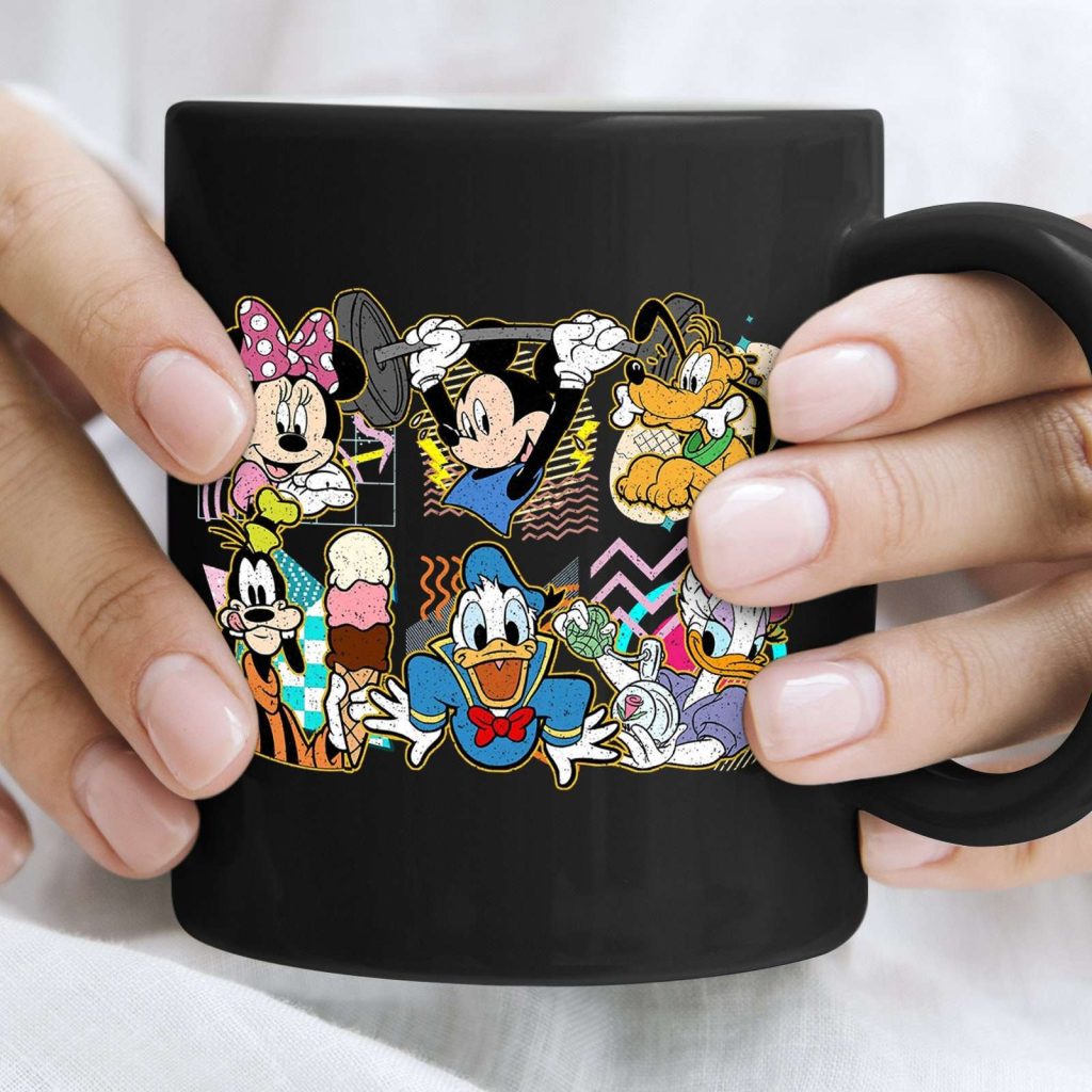 Mickey And Friends Disneyland Mug, Mickey Mug, Mickey Mouse Coffee Mug ...